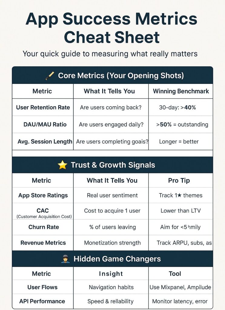 How to Measure the Success of Your App: Key Metrics, Benchmarks & Pro Tips